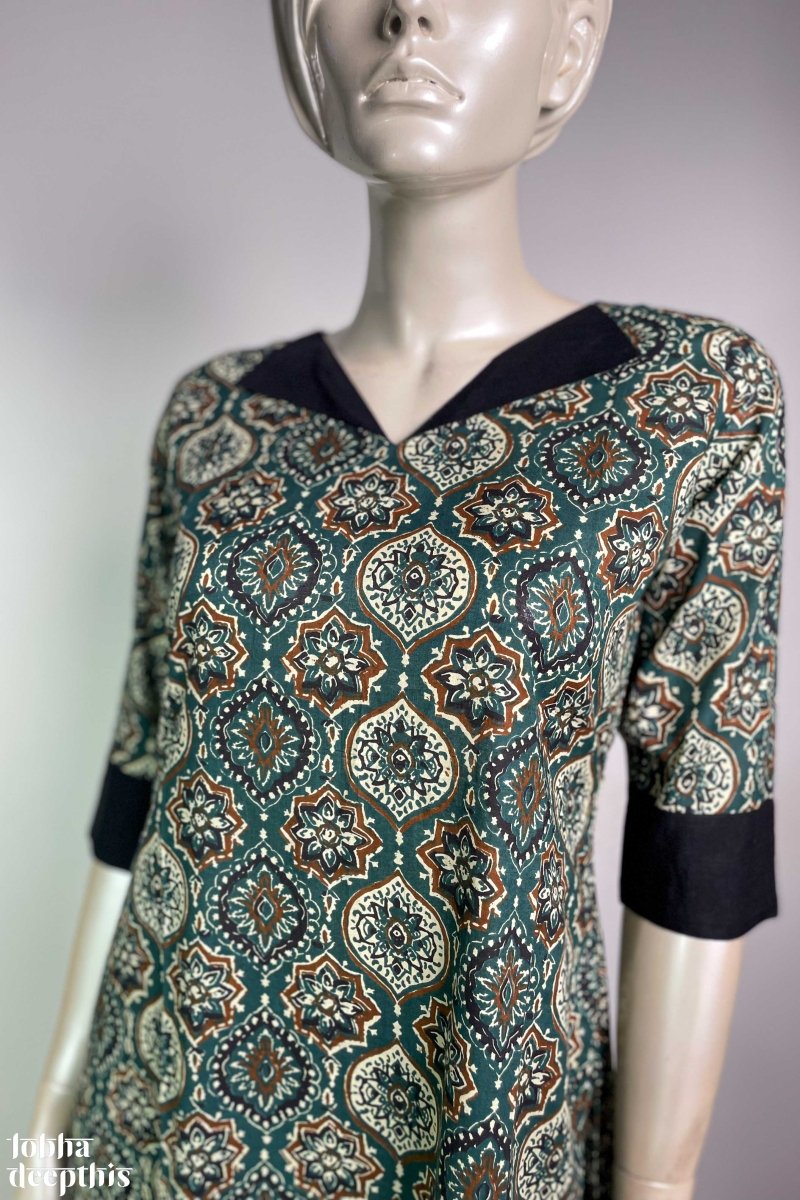 Ajrakh Kurtas – Lobha Deepthis