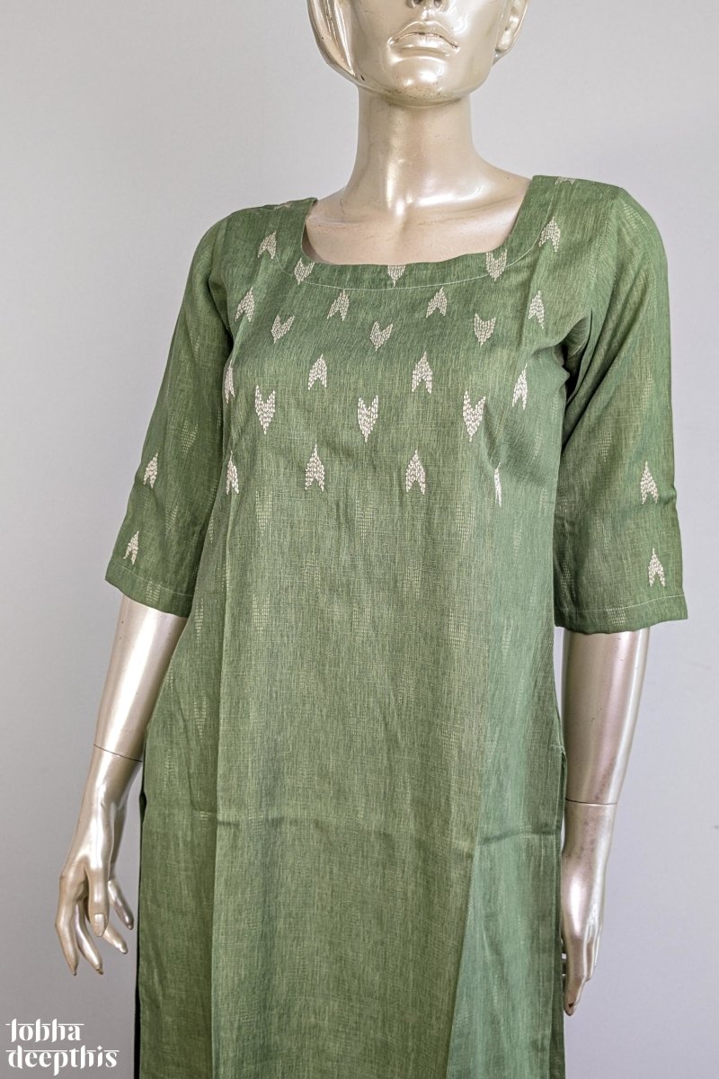 Machine Embroidery Kurtas – Lobha Deepthis