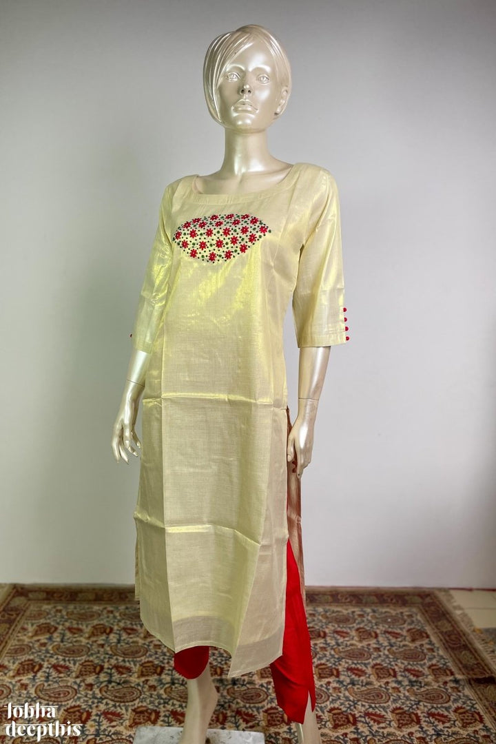 Tissue Kurtas – Lobha Deepthis